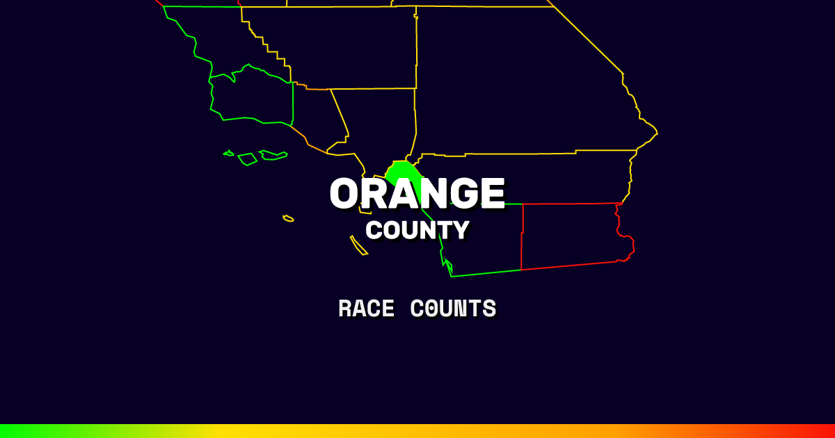 RACE COUNTS - Orange