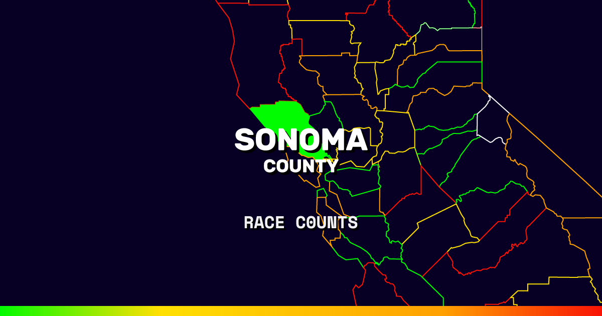 RACE COUNTS - Sonoma